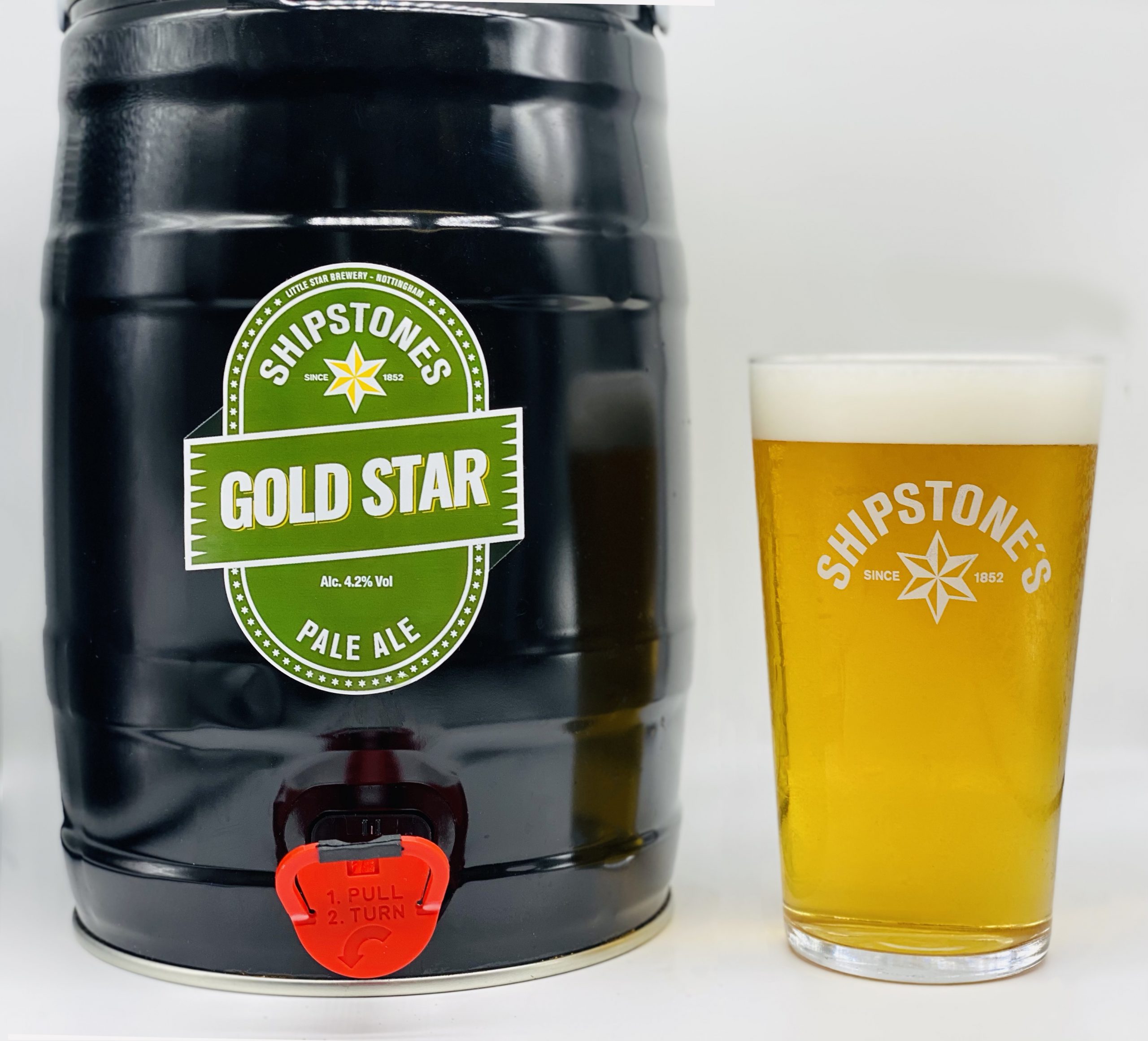 Gold Star Pale Ale - Shipstones Brewery, Nottingham
