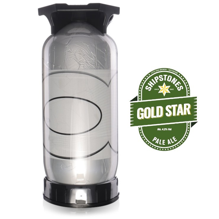 Gold Star Pale Ale 20L KeyCask - Shipstones Brewery, Nottingham
